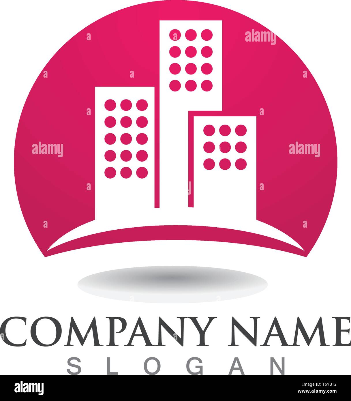 Immobilien Vektor logo Immobilien und home Gebäude logo Symbole Vorlage ...