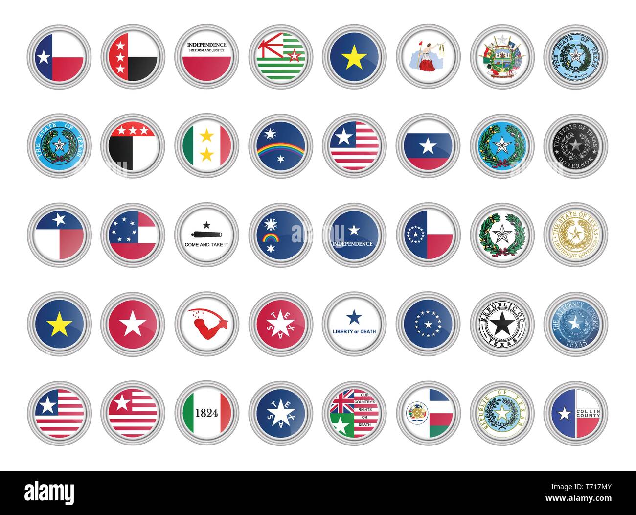 Bataillon flaggen Stock-Vektorgrafiken kaufen - Alamy