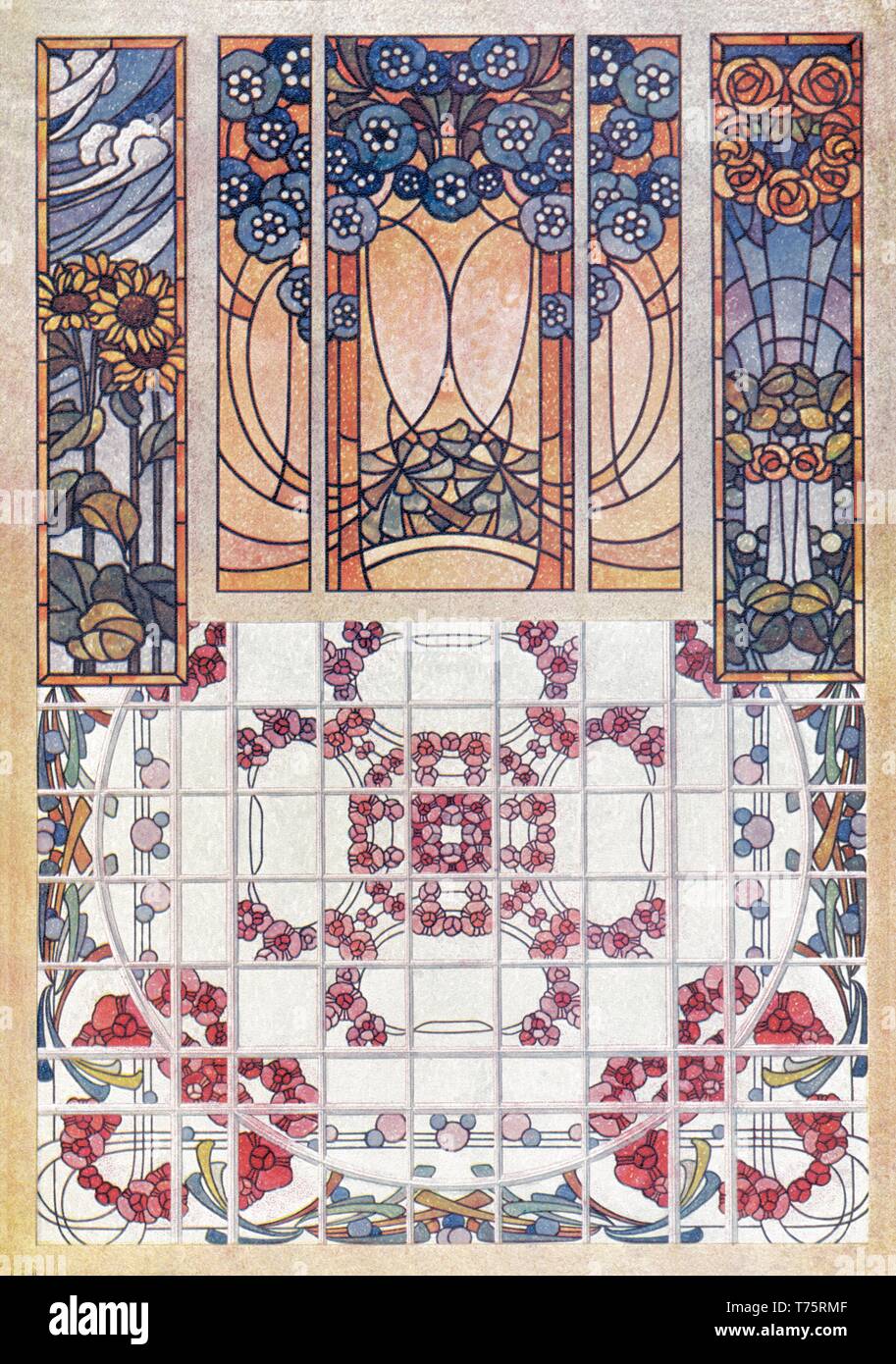 Floral jugendstil -Fotos und -Bildmaterial in hoher Auflösung – Alamy