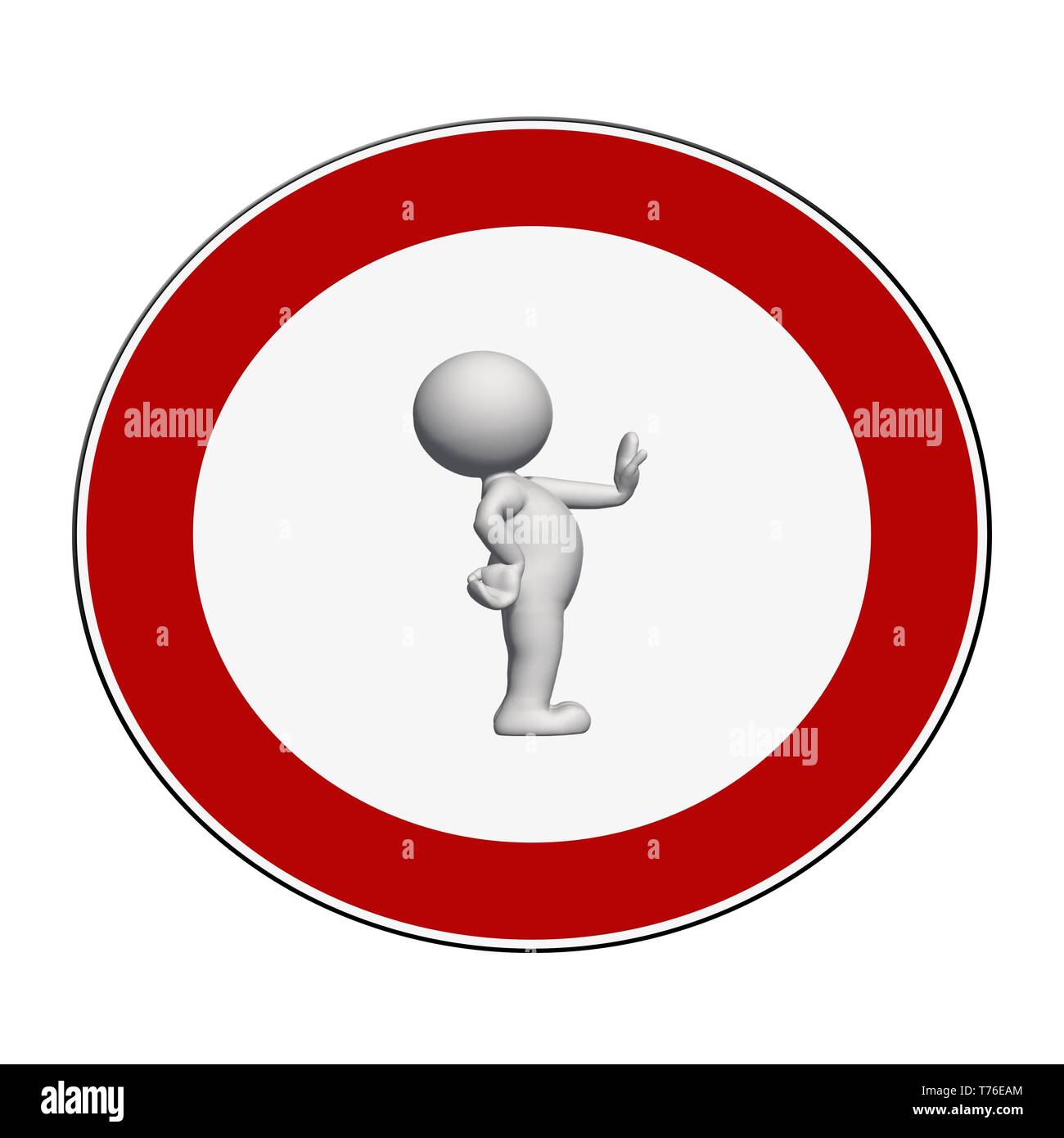 Red man stop signal concept -Fotos und -Bildmaterial in hoher Auflösung ...