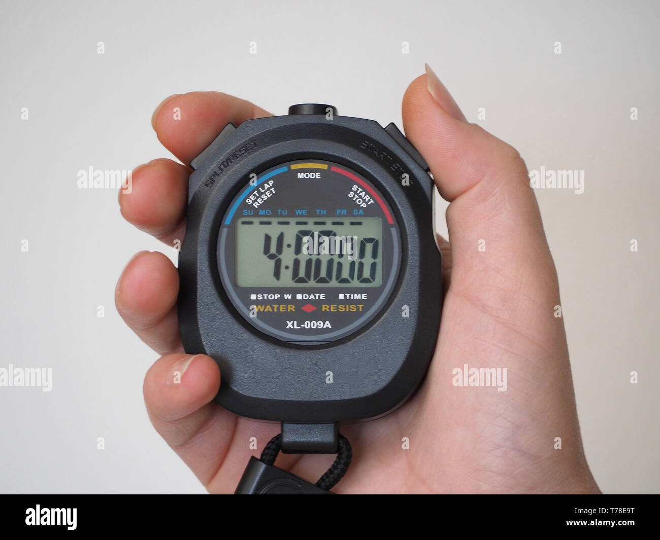 Elektronische stoppuhr -Fotos und -Bildmaterial in hoher Auflösung – Alamy