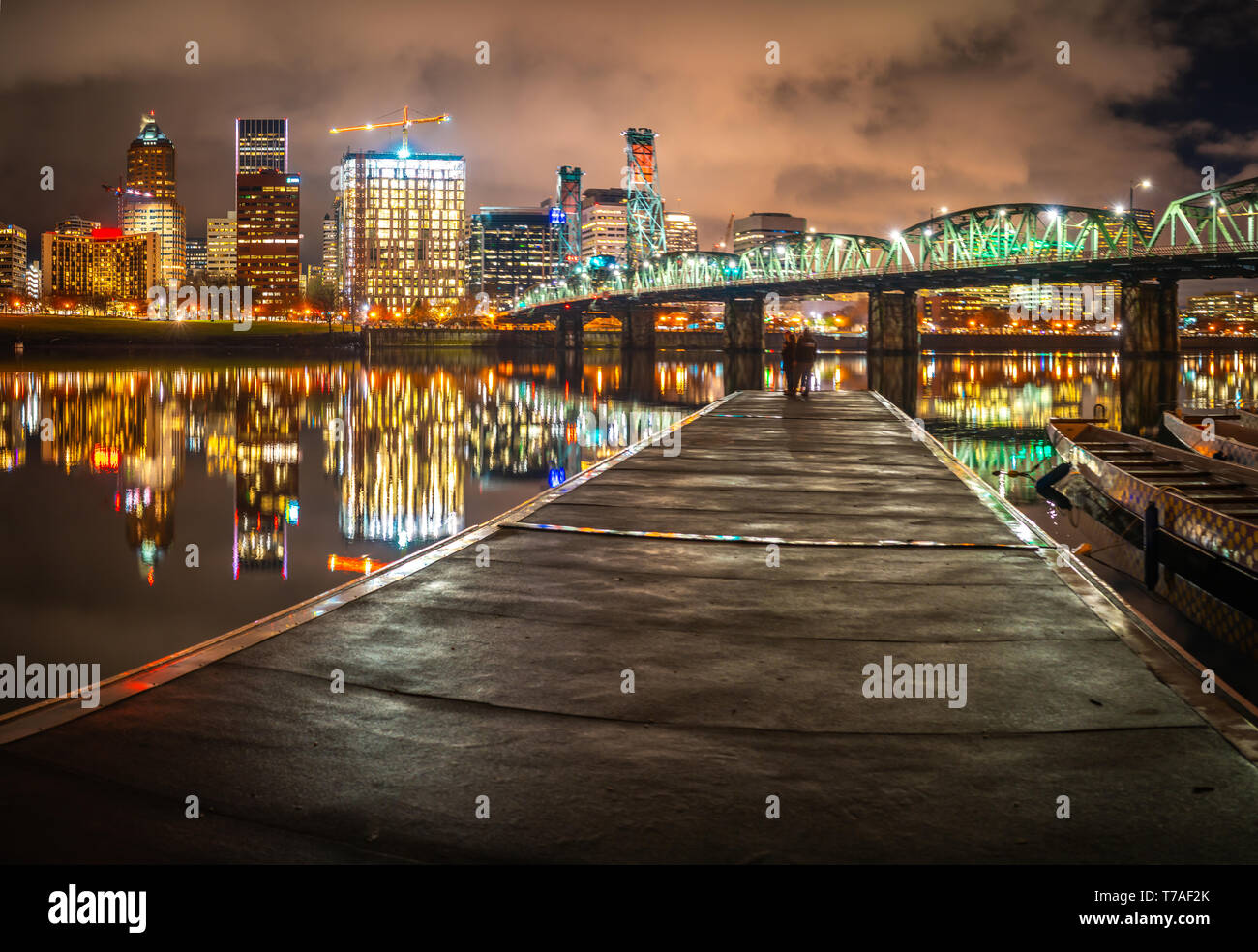 Skyline Von Portland Stockfotos und -bilder Kaufen - Alamy