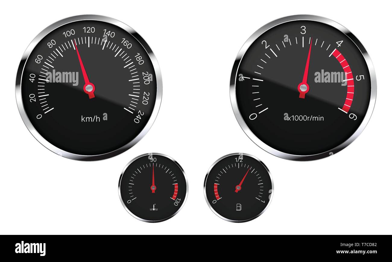 Instrumententafel instrumente Stock-Vektorgrafiken kaufen - Alamy