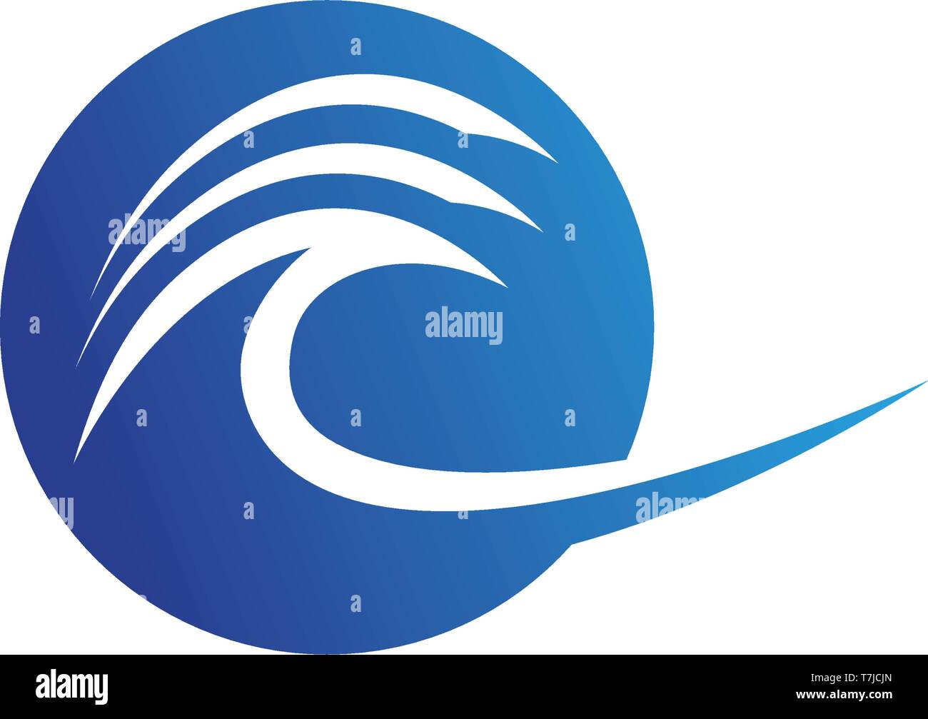 Wellen Strand Logos und Symbole Vorlage Symbole app Stock-Vektorgrafik ...