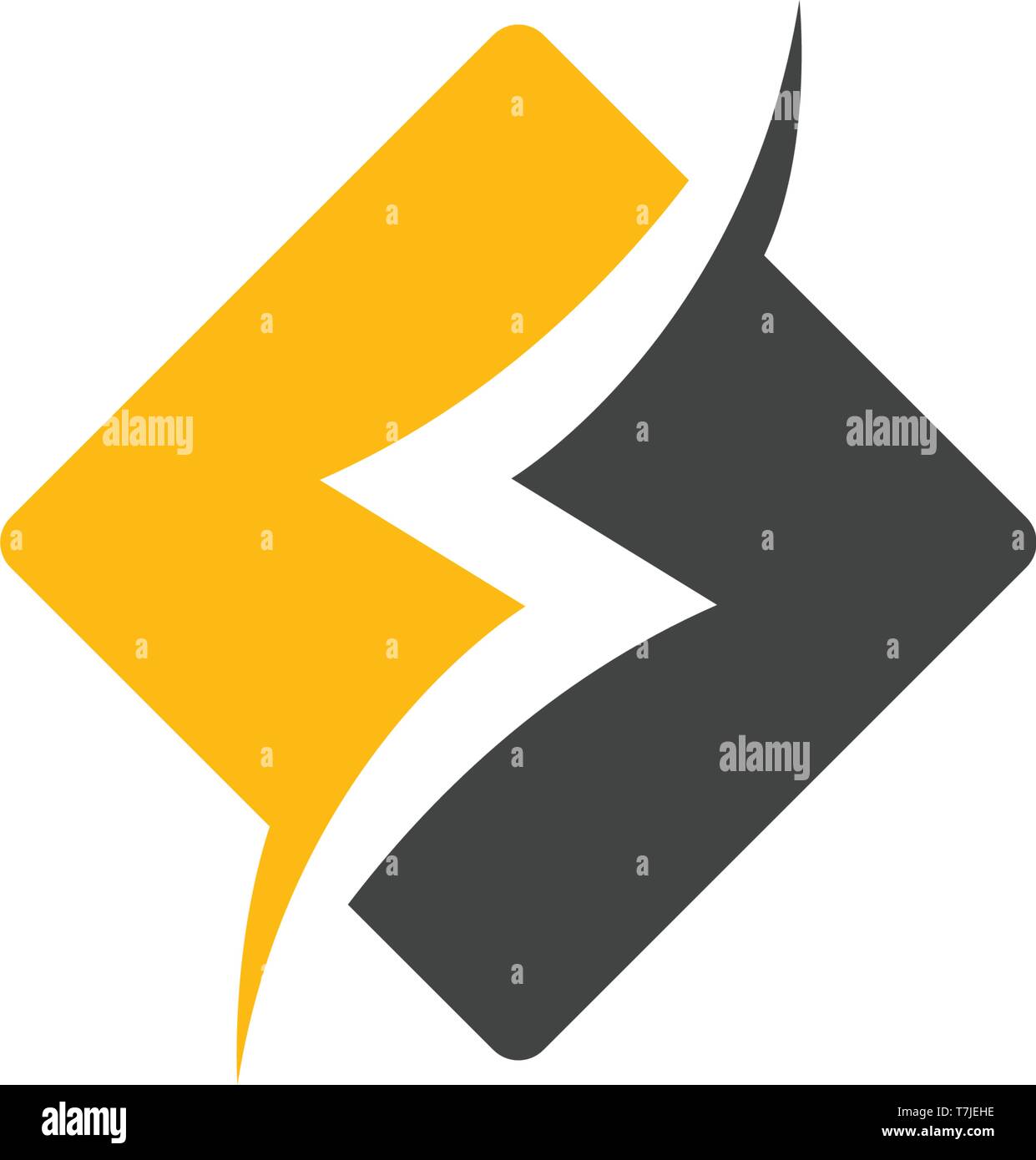 Blitz-symbol Logos und Symbole Stock-Vektorgrafik - Alamy