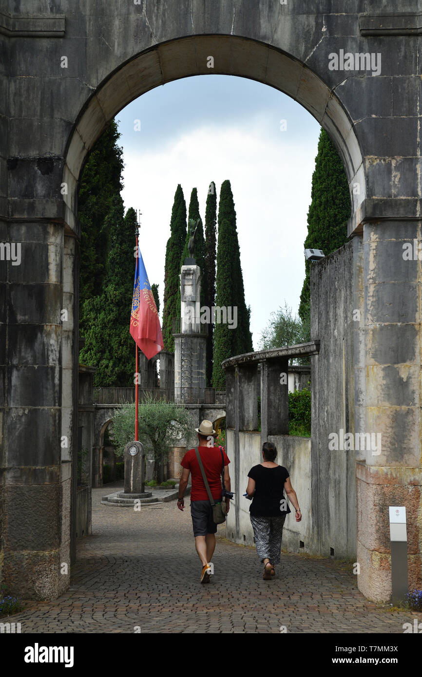 Italien, Lombardei, Gardasee, Gardone Riviera, Vittoriale deli Italiani, letzter Wohnsitz des ...
