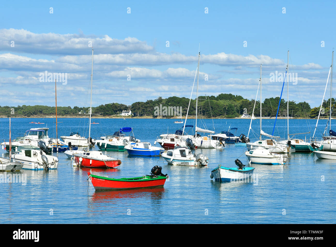 Frankreich, Morbihan, Golf von Morbihan, Regionaler Naturpark der Golf ...