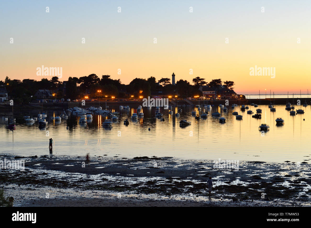 Frankreich, Morbihan, Golf von Morbihan, Regionaler Naturpark der Golf ...
