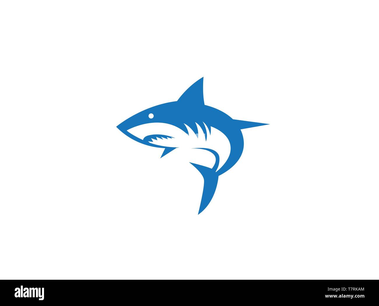 Blue Shark Logo