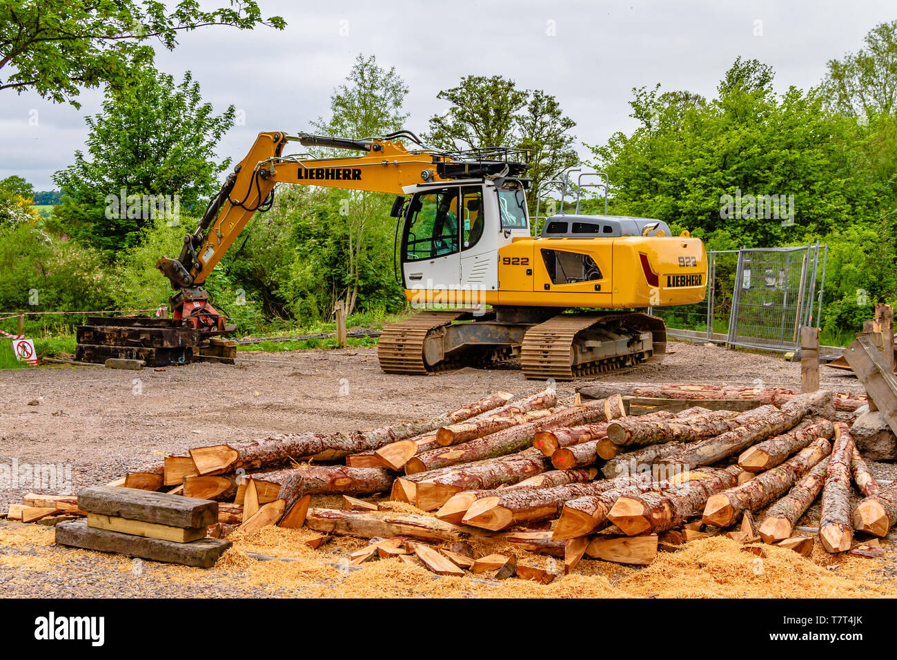 Liebherr bagger -Fotos und -Bildmaterial in hoher Auflösung – Alamy
