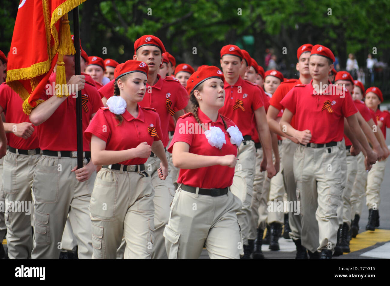 Young russian cadets -Fotos und -Bildmaterial in hoher Auflösung – Alamy