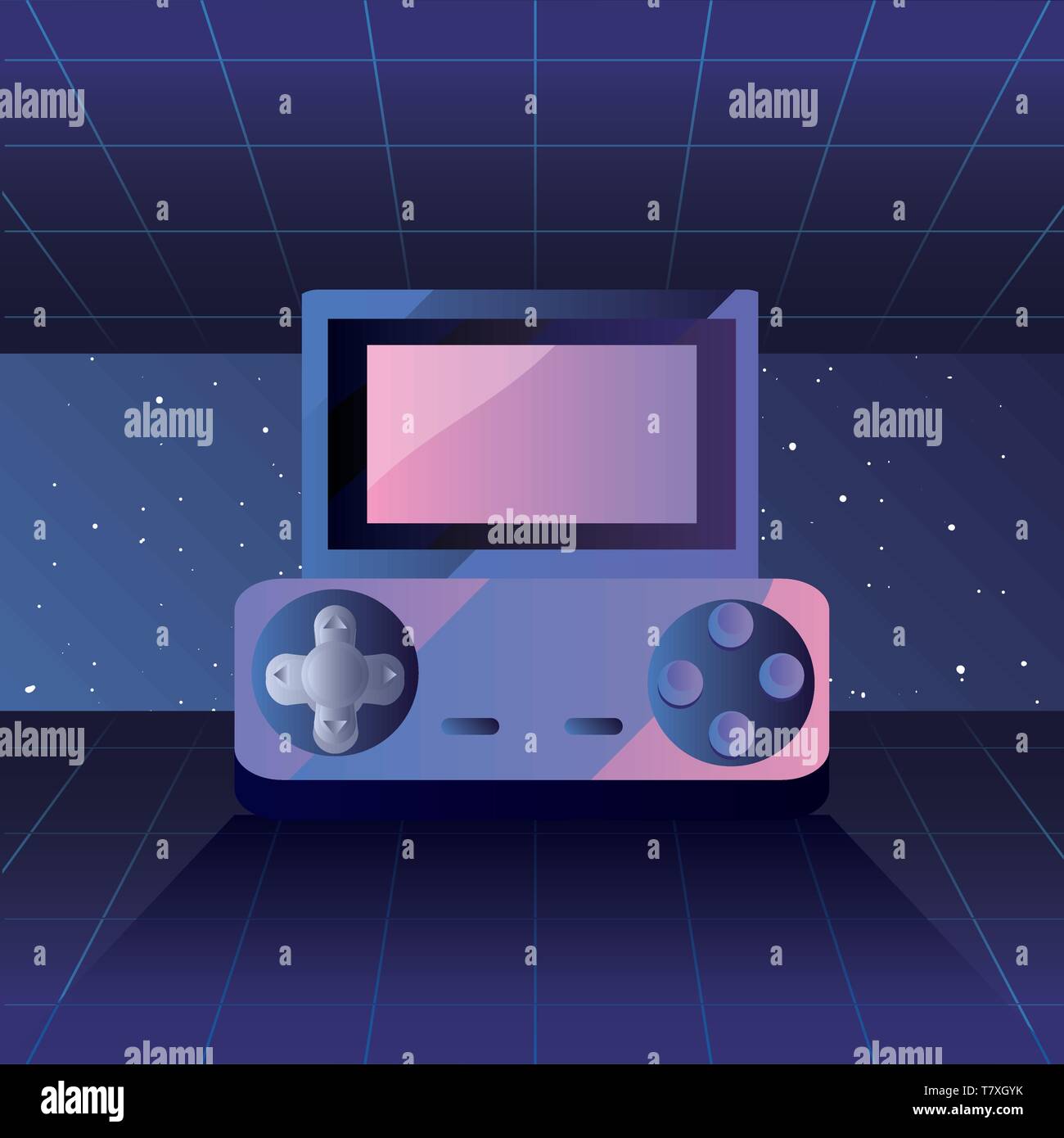Mini konsole Stock-Vektorgrafiken kaufen - Alamy