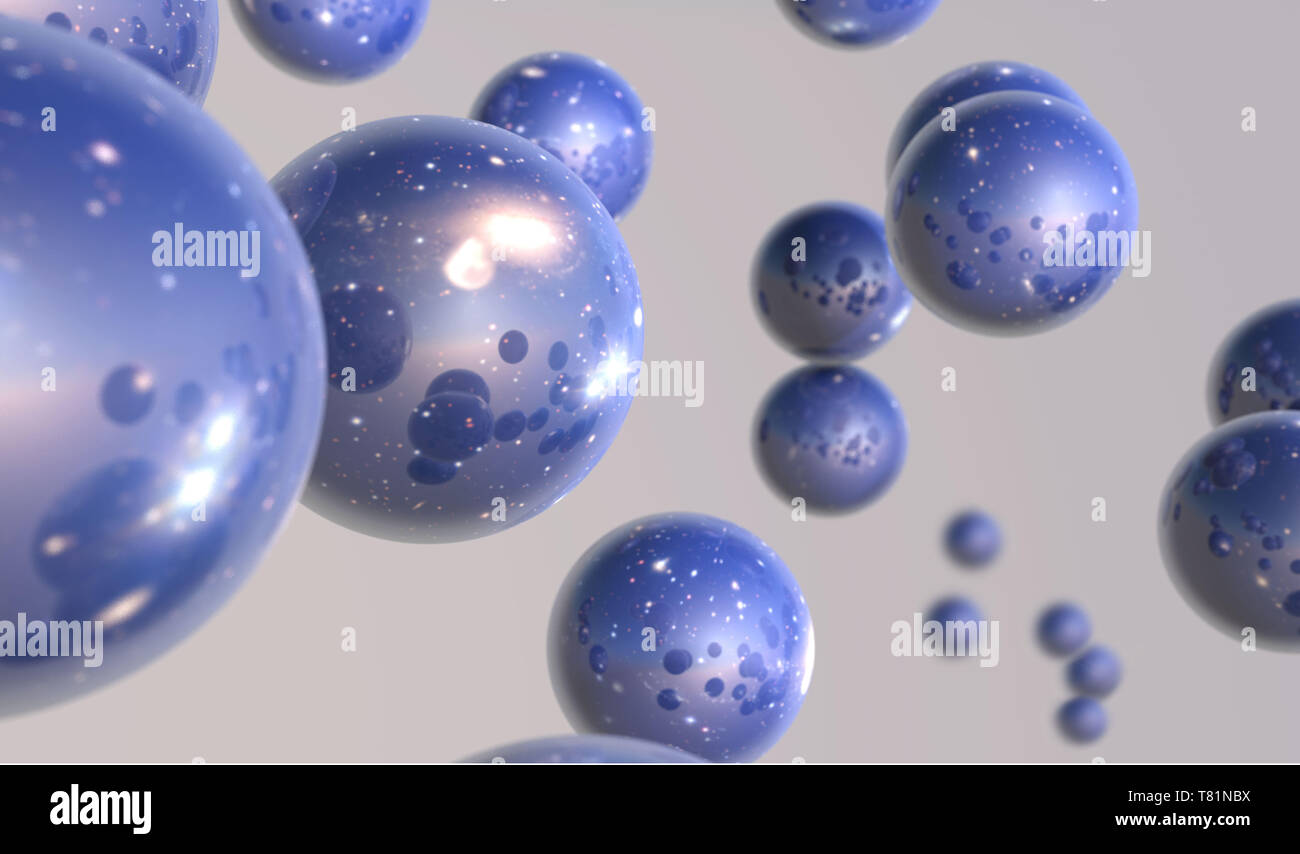 Multiple universes conceptual artwork -Fotos und -Bildmaterial in hoher ...