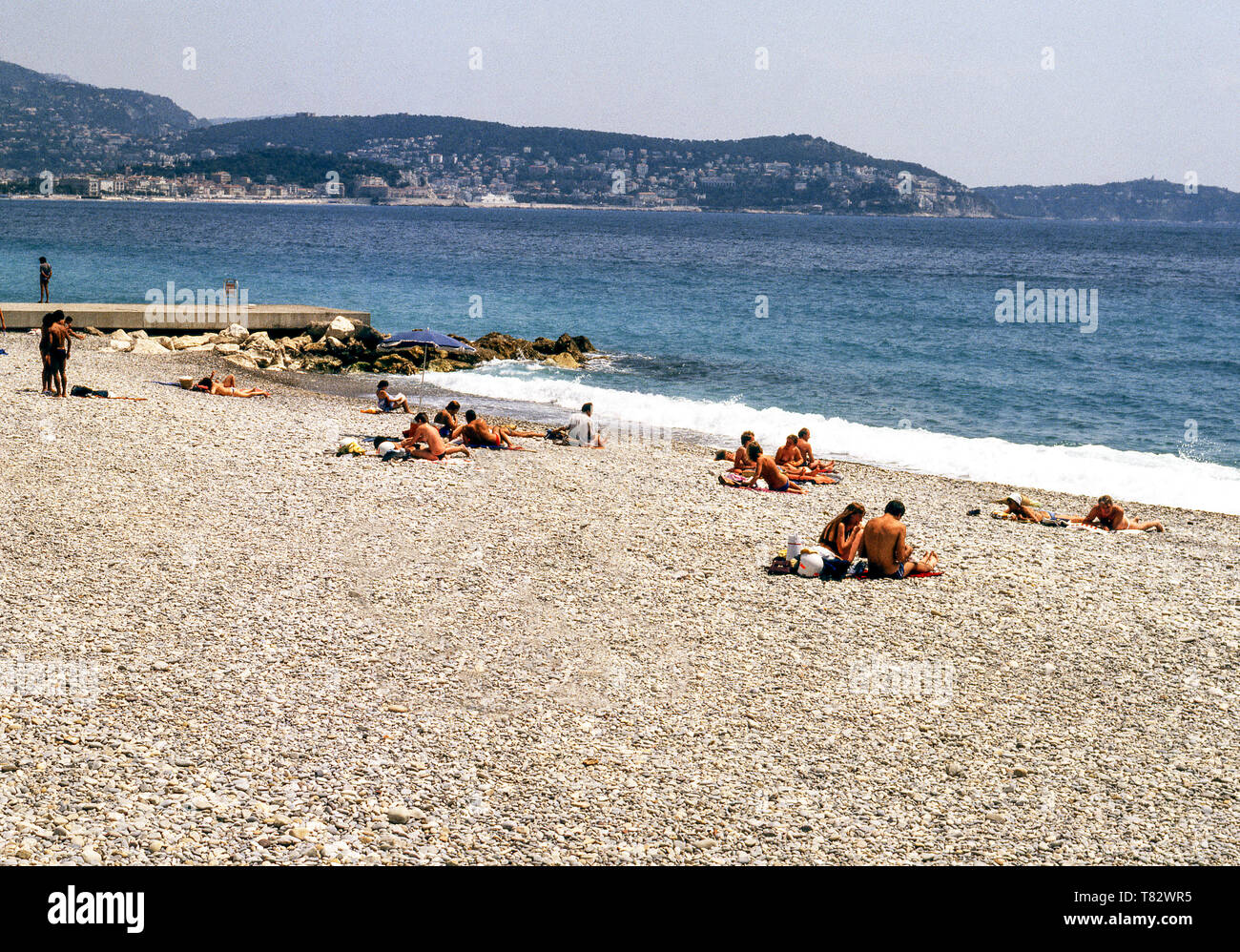 Seebad An Der Franzosischen Riviera