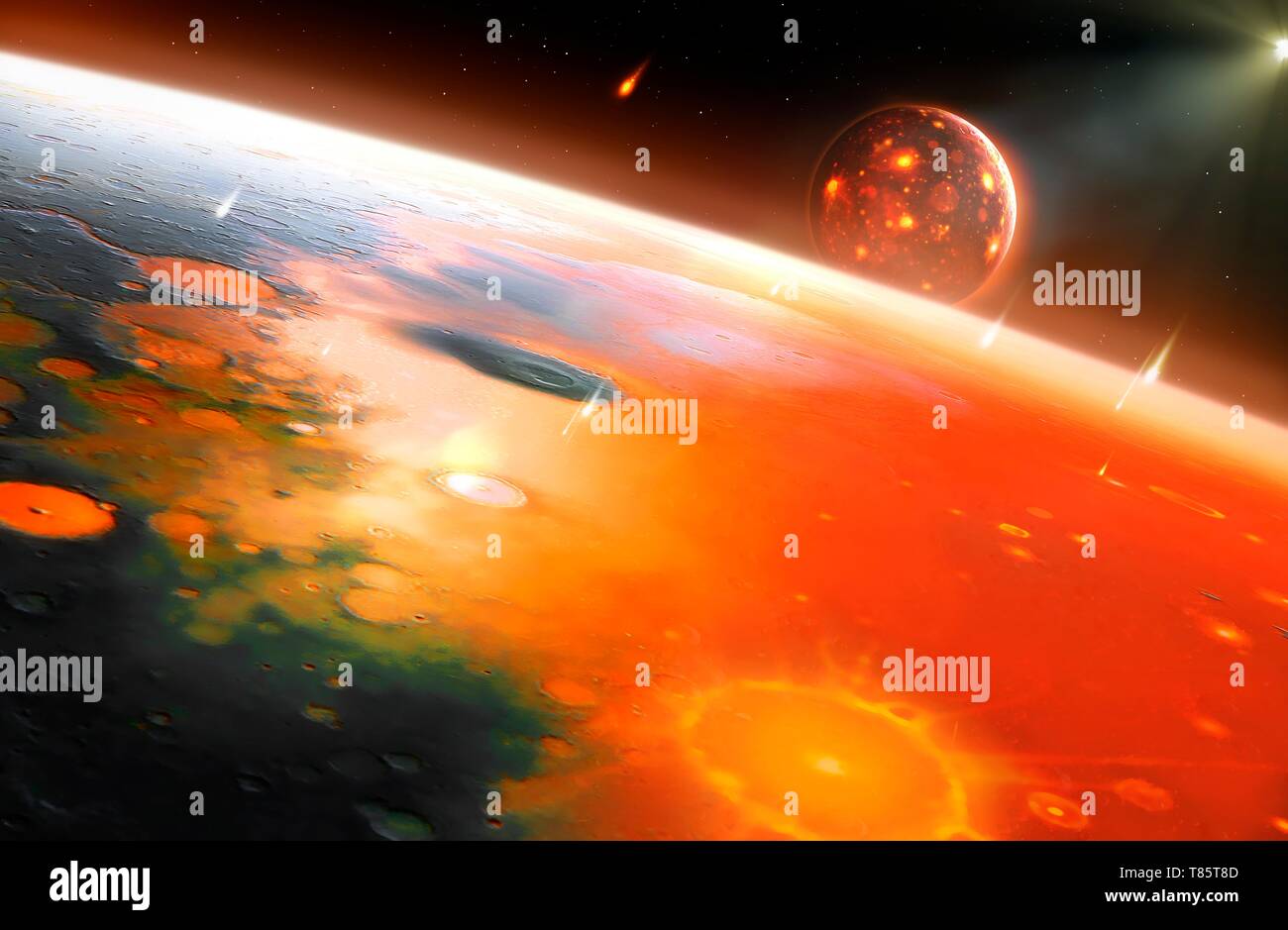 Erde mond system -Fotos und -Bildmaterial in hoher Auflösung – Alamy