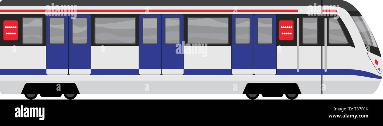 Comic Illustration Cartoon Railway Locomotive Stockfotos & Comic ...