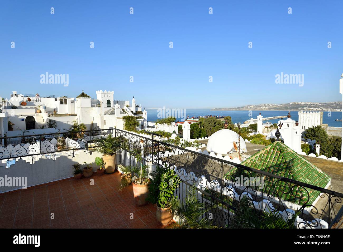 Marokko, Tanger Tetouan region, Tanger, Kasbah, Medina, Altstadt und ...