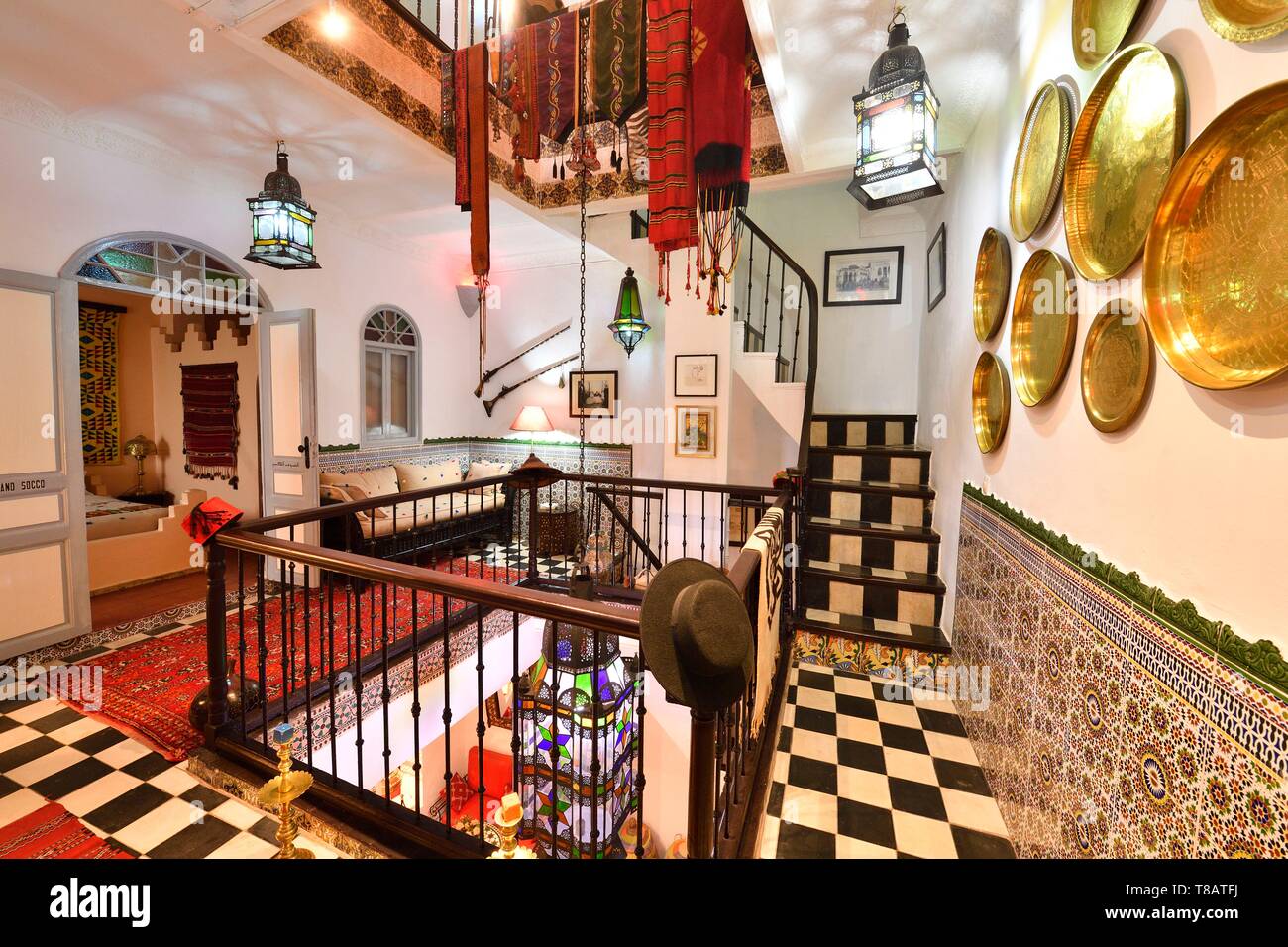 View Tangier Medina Tangier Morocco Stockfotos und -bilder Kaufen - Alamy