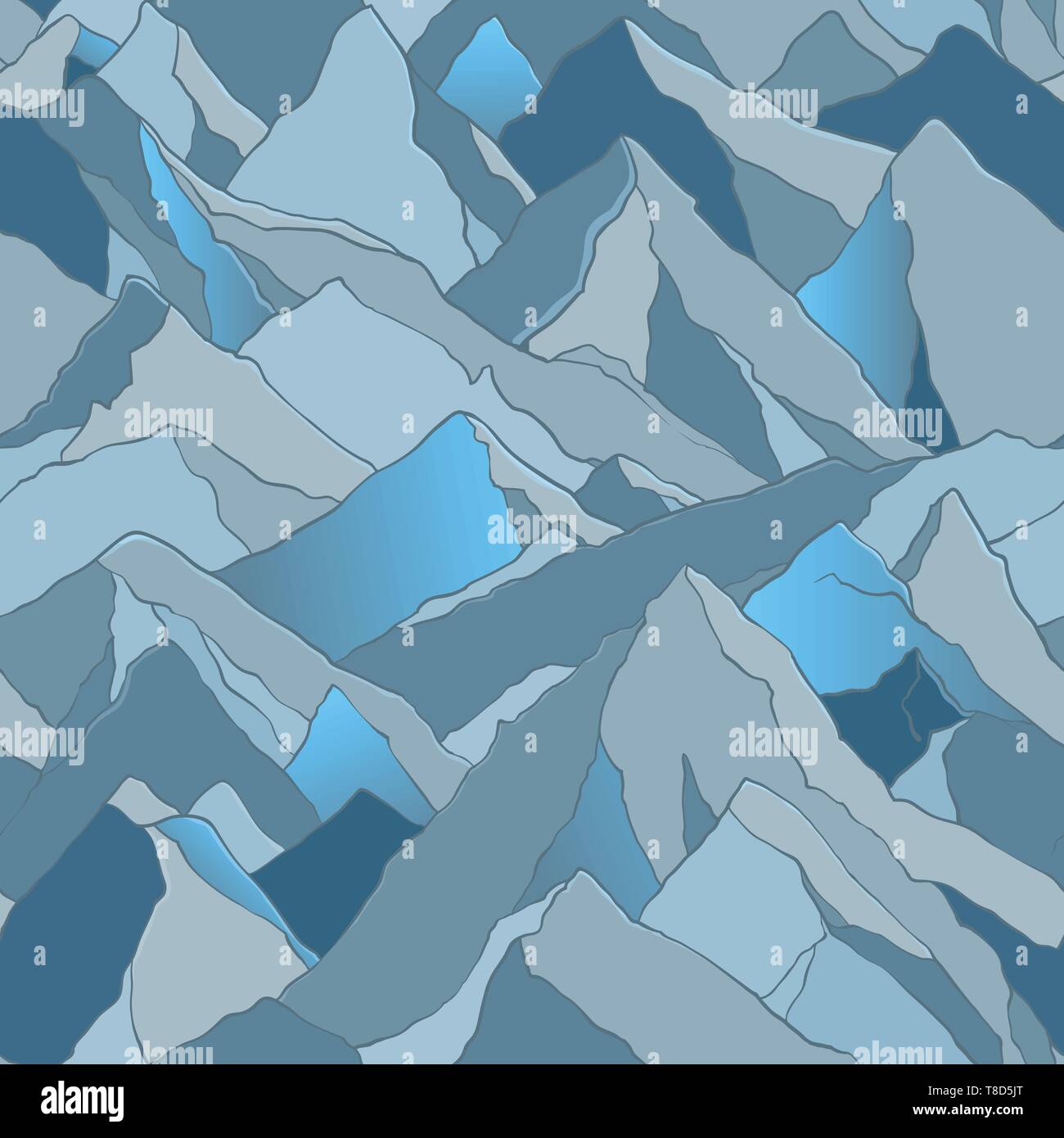 Berge winter sketch Stock-Vektorgrafiken kaufen - Alamy
