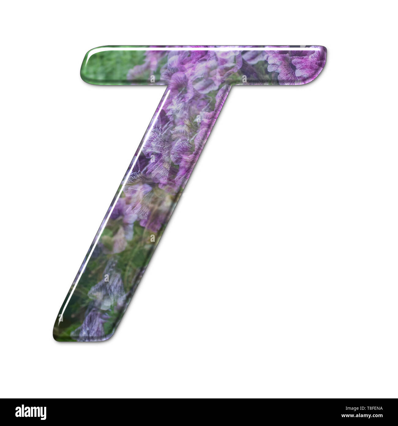 Das Capitol Buchstaben T Teil einer Reihe von Buchstaben, Zahlen und ...