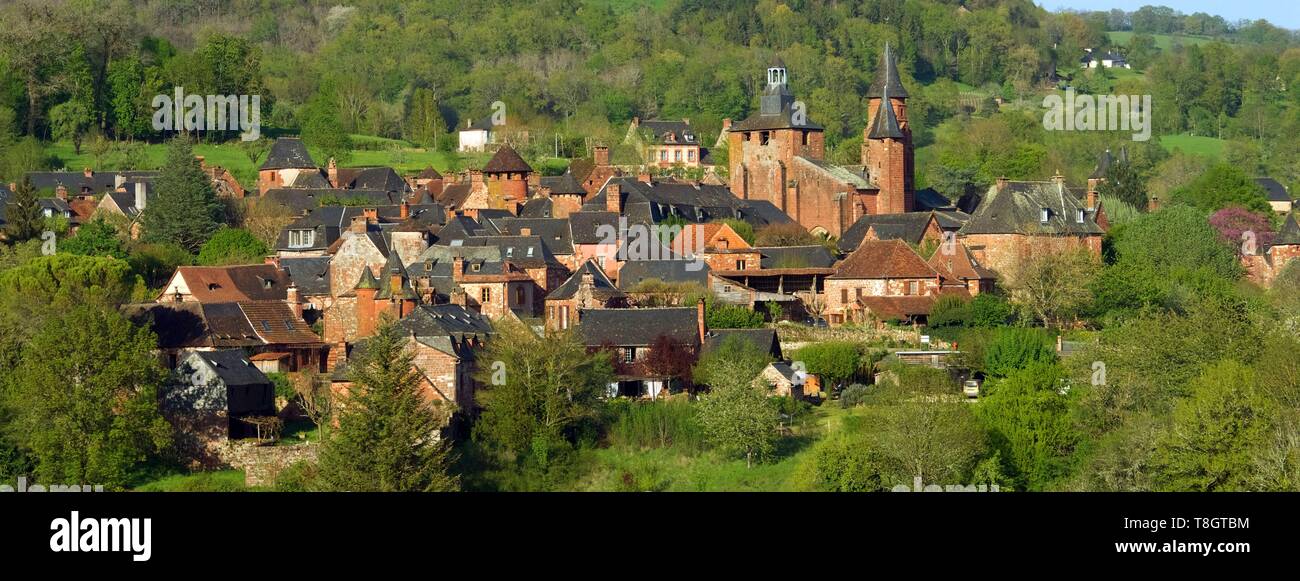 Frankreich, Correze, Collonges La Rouge, Les Plus beaux villages de ...