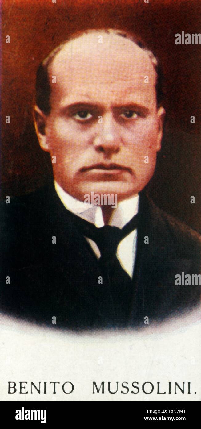 Il duce benito mussolini -Fotos und -Bildmaterial in hoher Auflösung ...