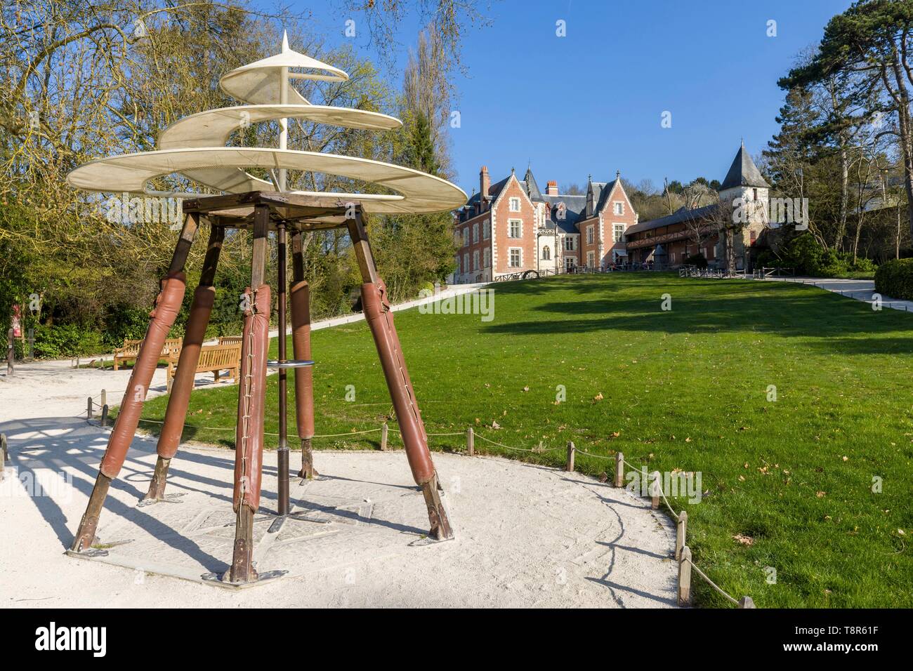 Frankreich, Indre et Loire, Loire Tal als Weltkulturerbe der UNESCO, Amboise, Schloss Clos Lucé ...
