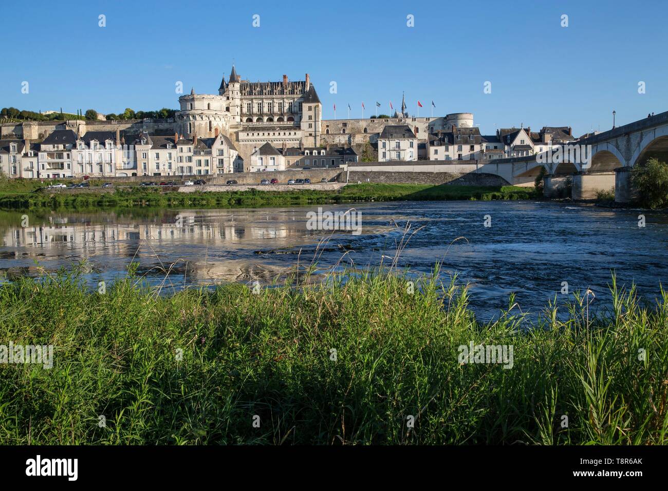 Frankreich, Indre et Loire, Loire Tal als Weltkulturerbe der UNESCO, Amboise, Amboise, Schloss ...