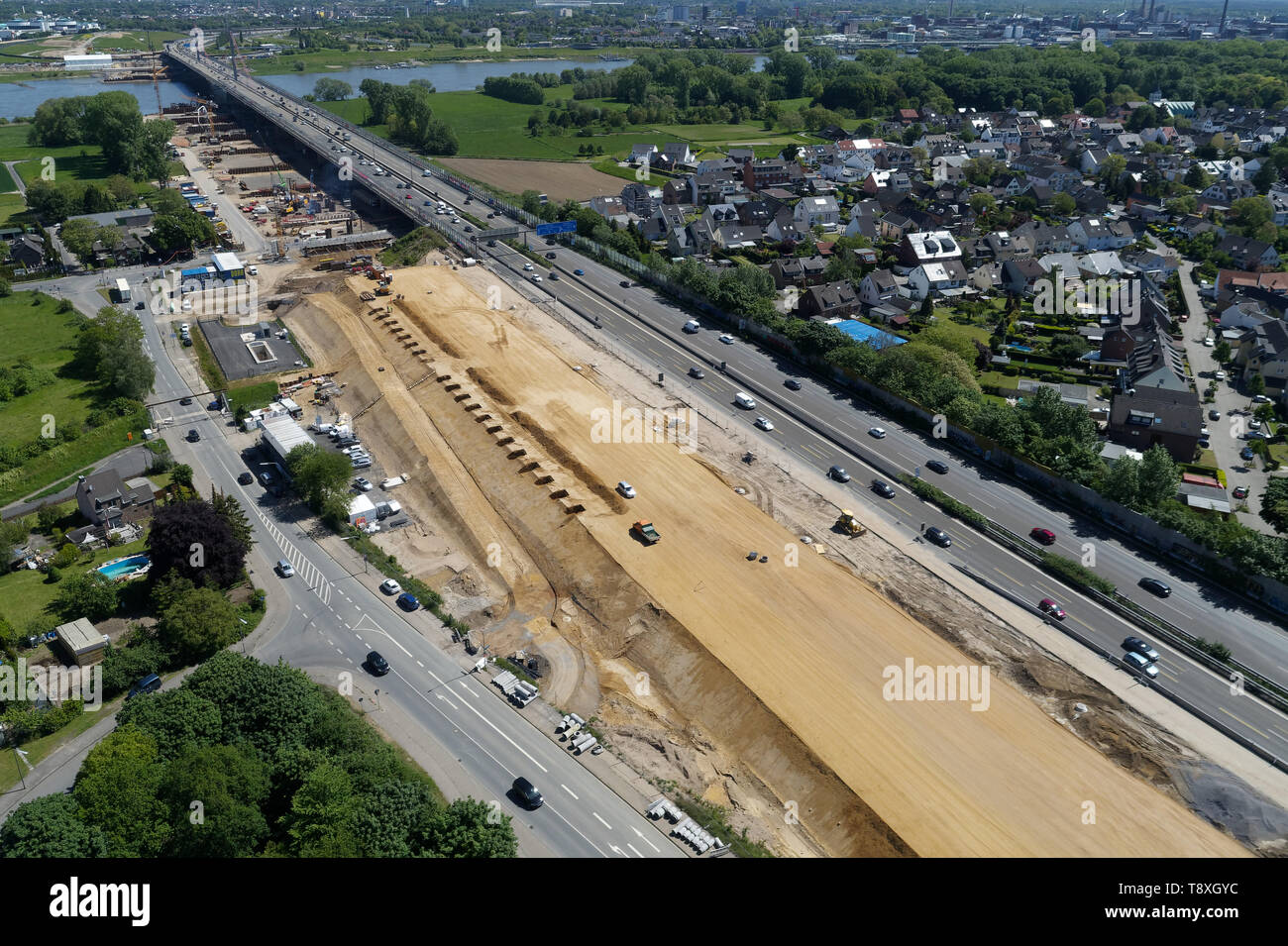 Rheinbrücke leverkusen baustelle -Fotos und -Bildmaterial in hoher Auflösung – Alamy