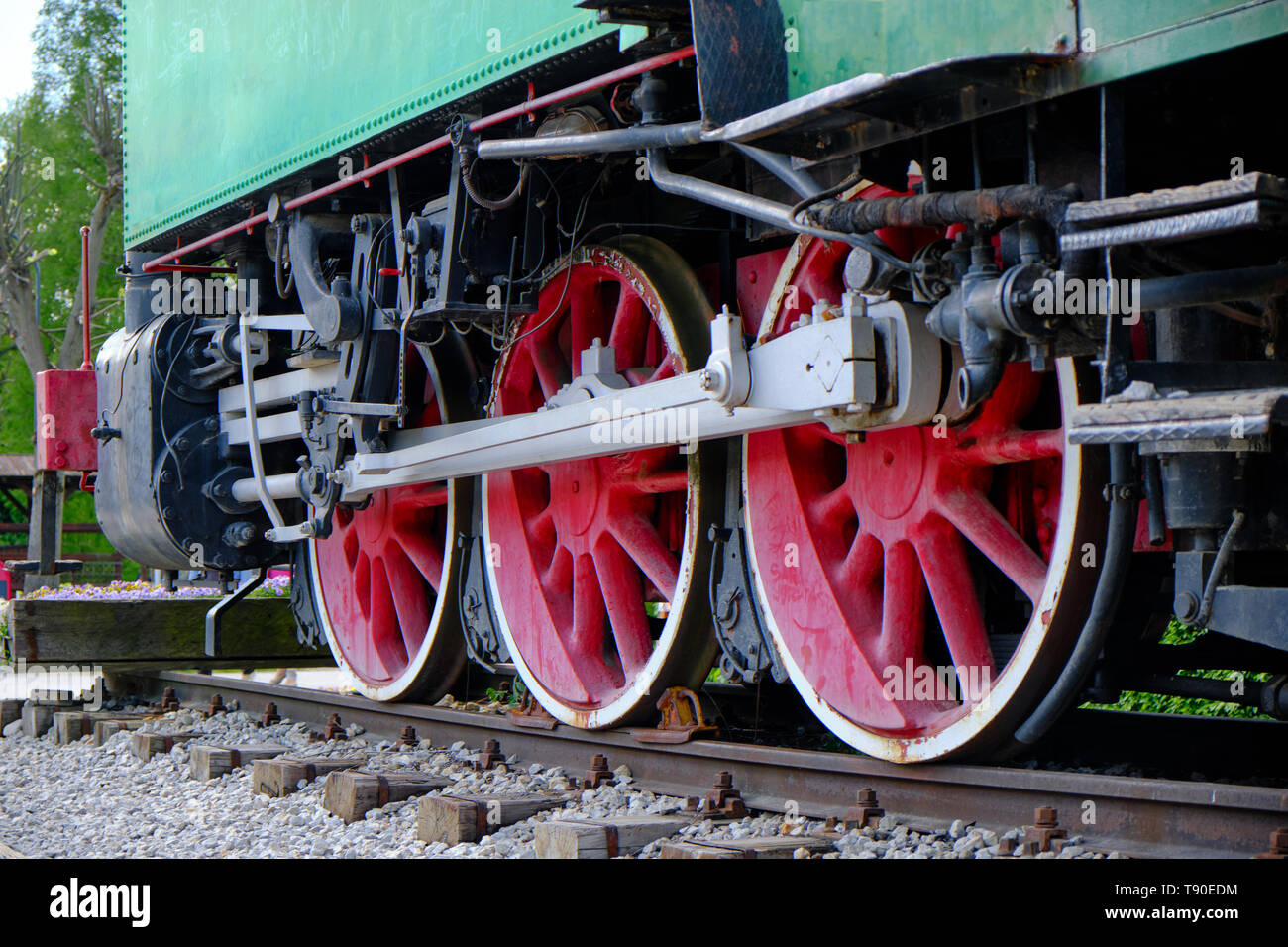 Dampflok detail -Fotos und -Bildmaterial in hoher Auflösung – Alamy