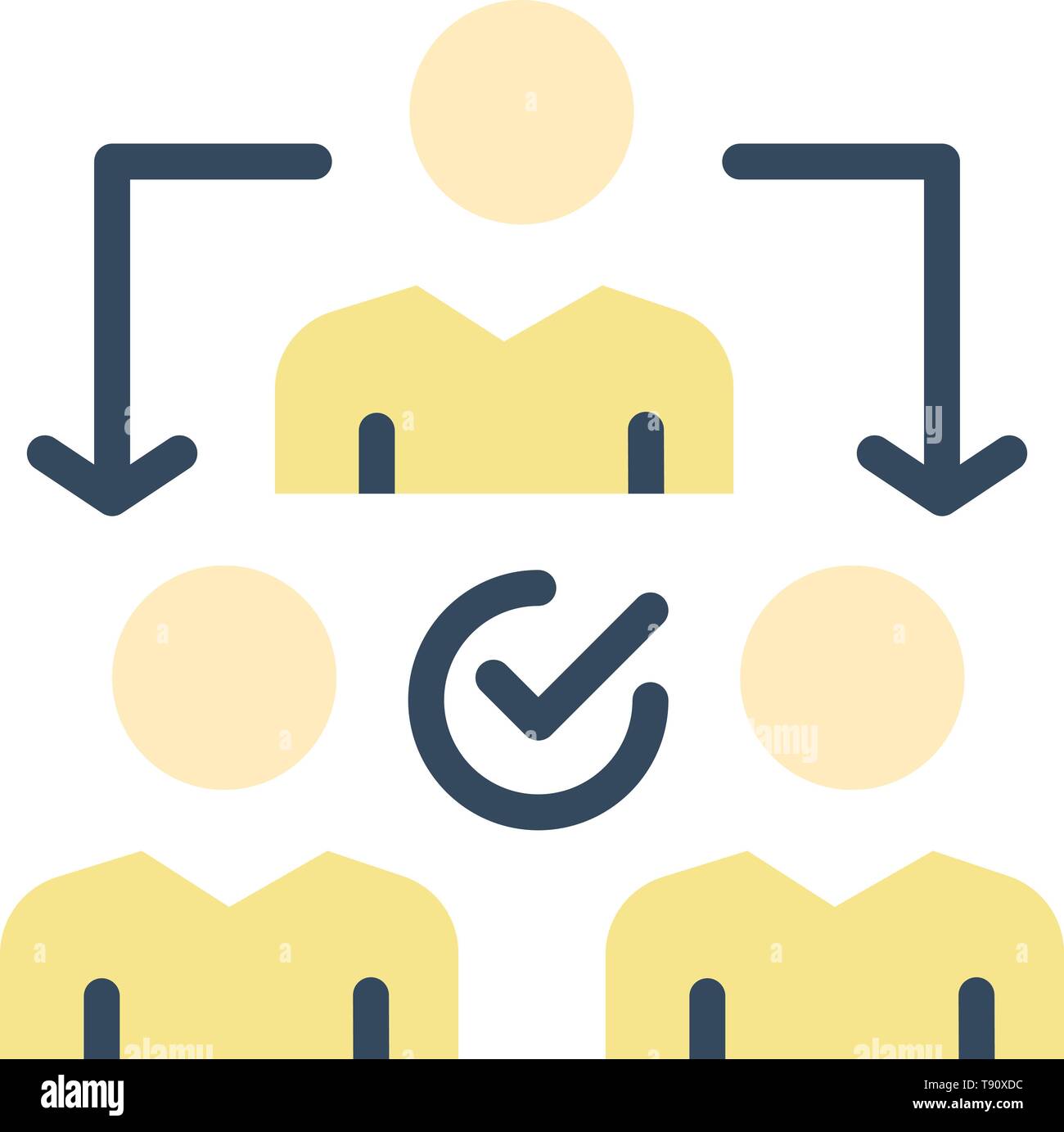 Delegation symbol vektor vektoren -Fotos und -Bildmaterial in hoher ...