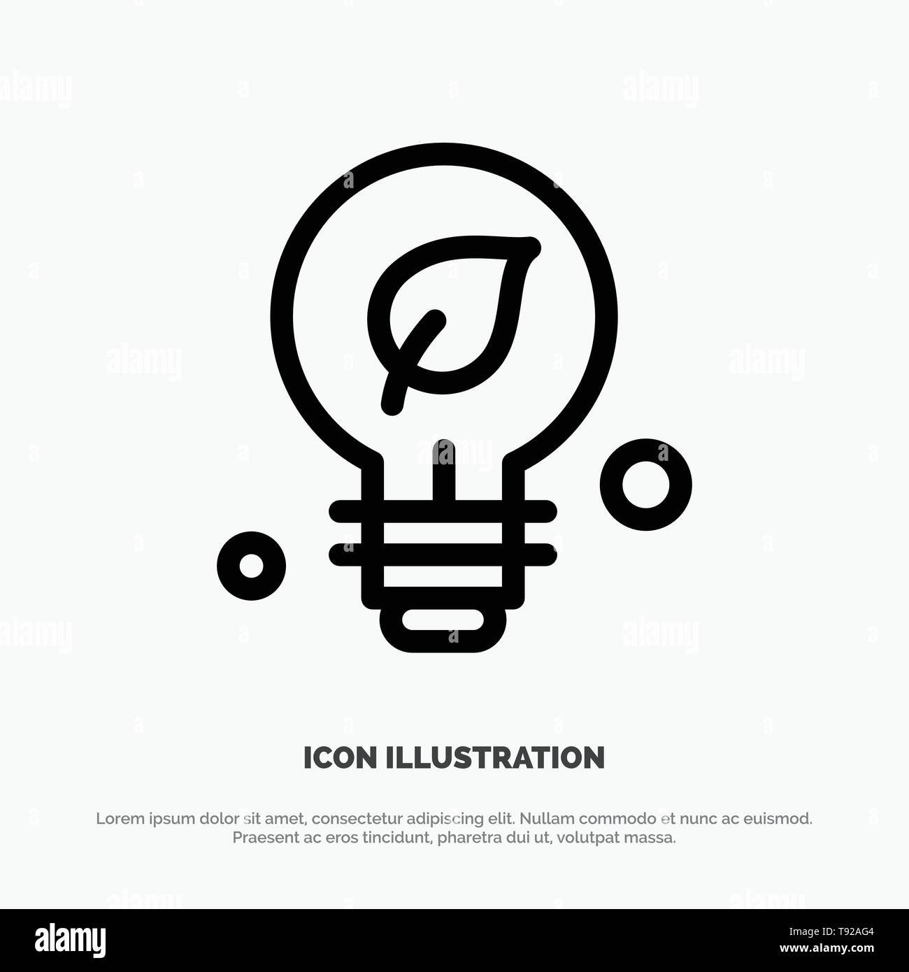 Grüne idee Stock-Vektorgrafiken kaufen - Alamy