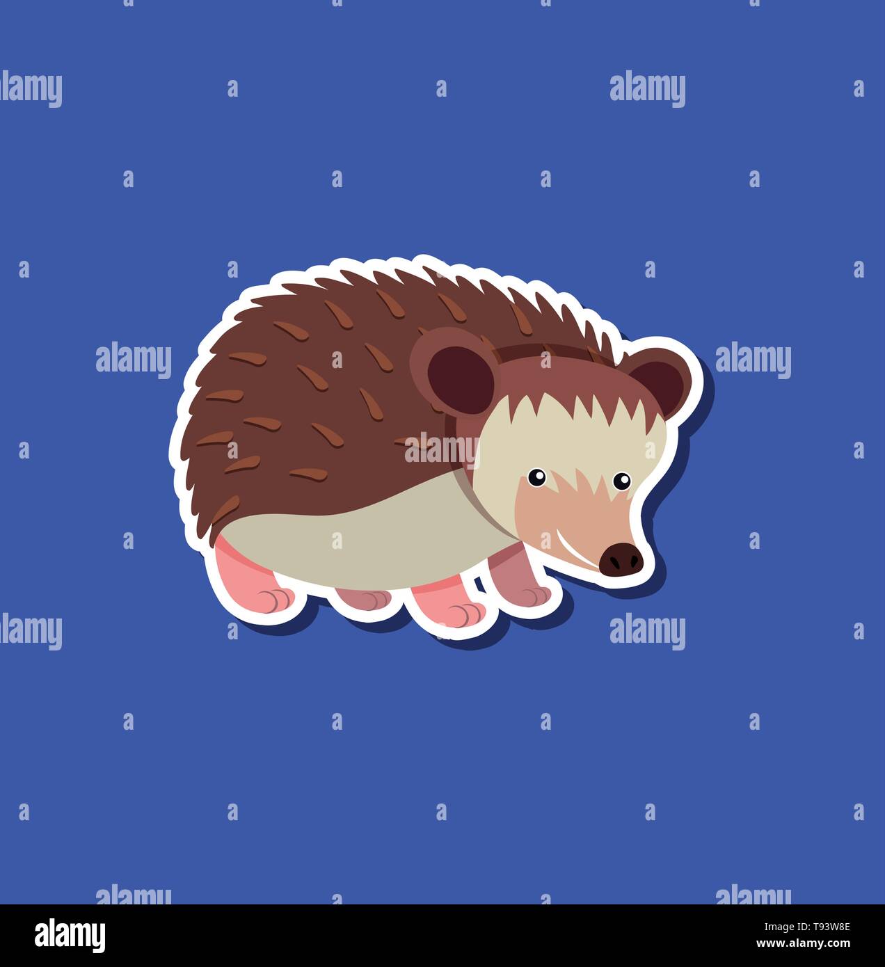 Igel logo Stock-Vektorgrafiken kaufen - Alamy
