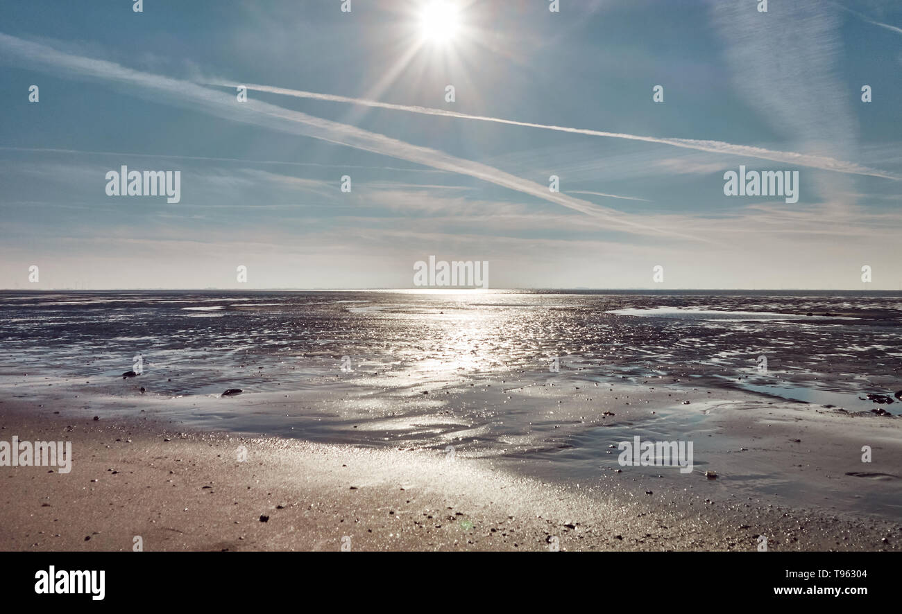 Insel Wangerooge in der Nordsee in Deutschland Stockfotografie - Alamy