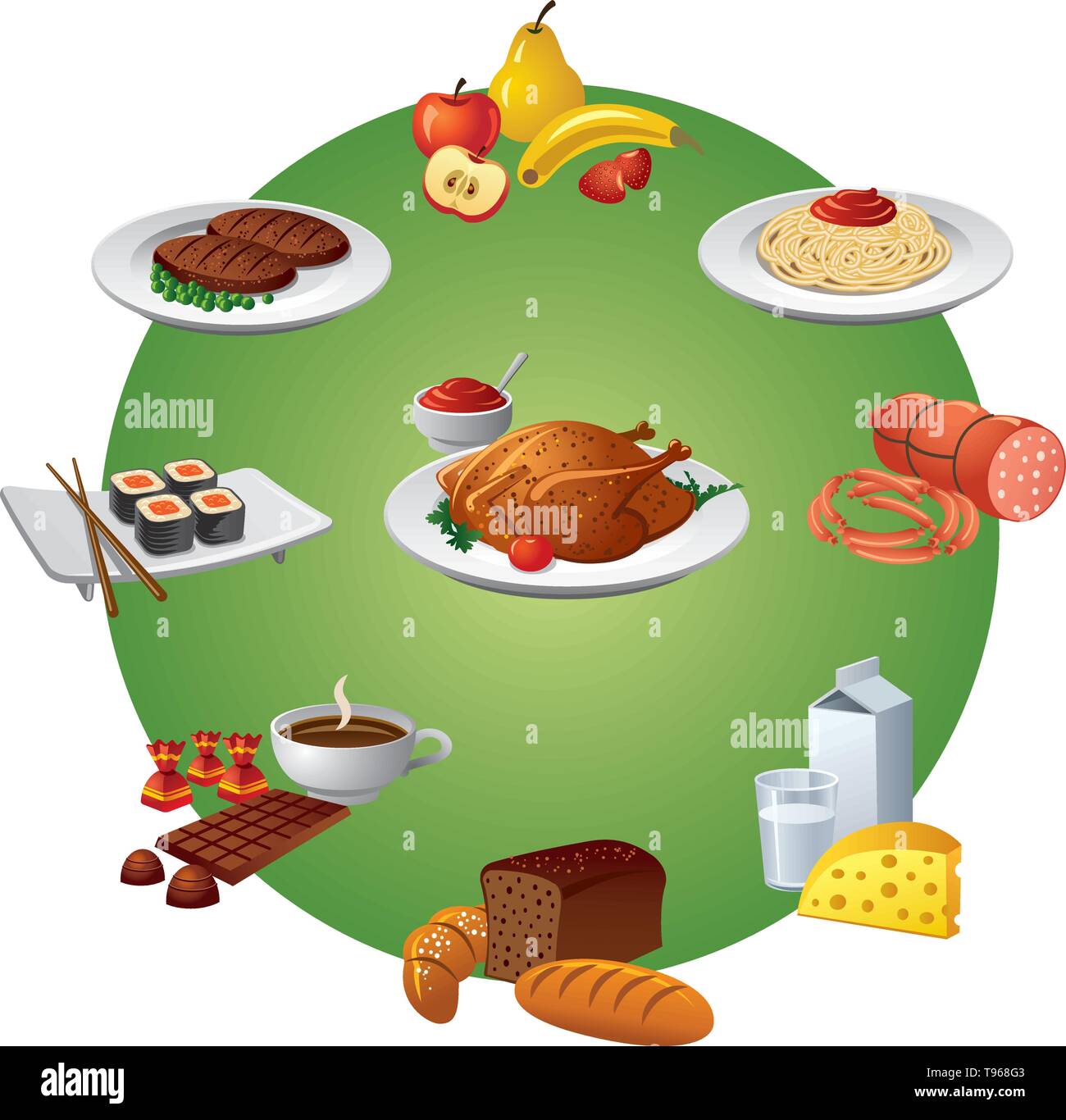 Mahlzeit icon set -Fotos und -Bildmaterial in hoher Auflösung – Alamy