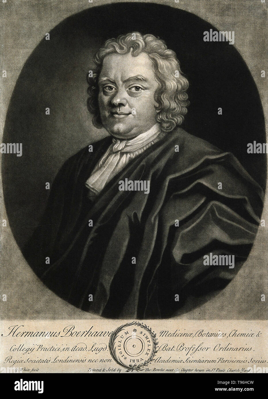 Arzt Herman Boerhaave Stockfotos und -bilder Kaufen - Alamy
