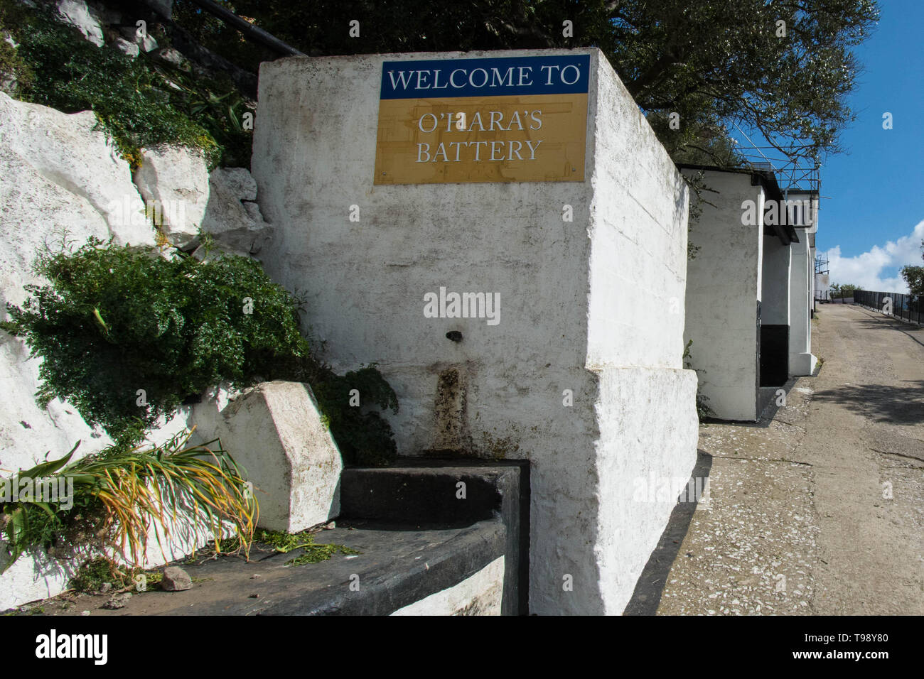Willkommen in gibraltar zeichen -Fotos und -Bildmaterial in hoher Auflösung – Alamy