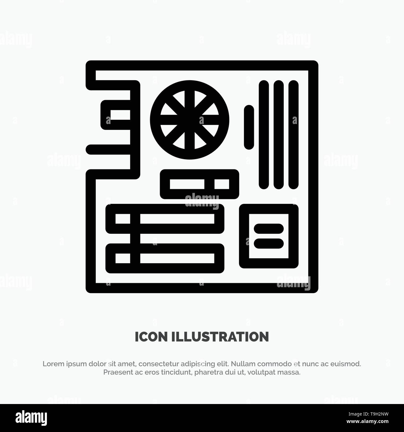 Mainboard vektor -Fotos und -Bildmaterial in hoher Auflösung – Alamy