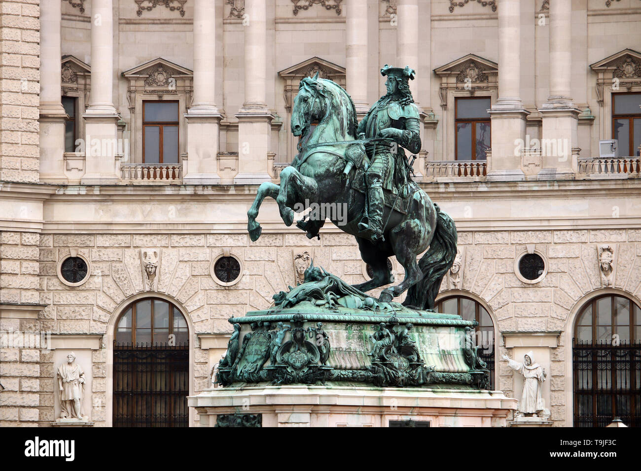Europa die hofburg und der prinz eugen von savoy monument -Fotos und ...