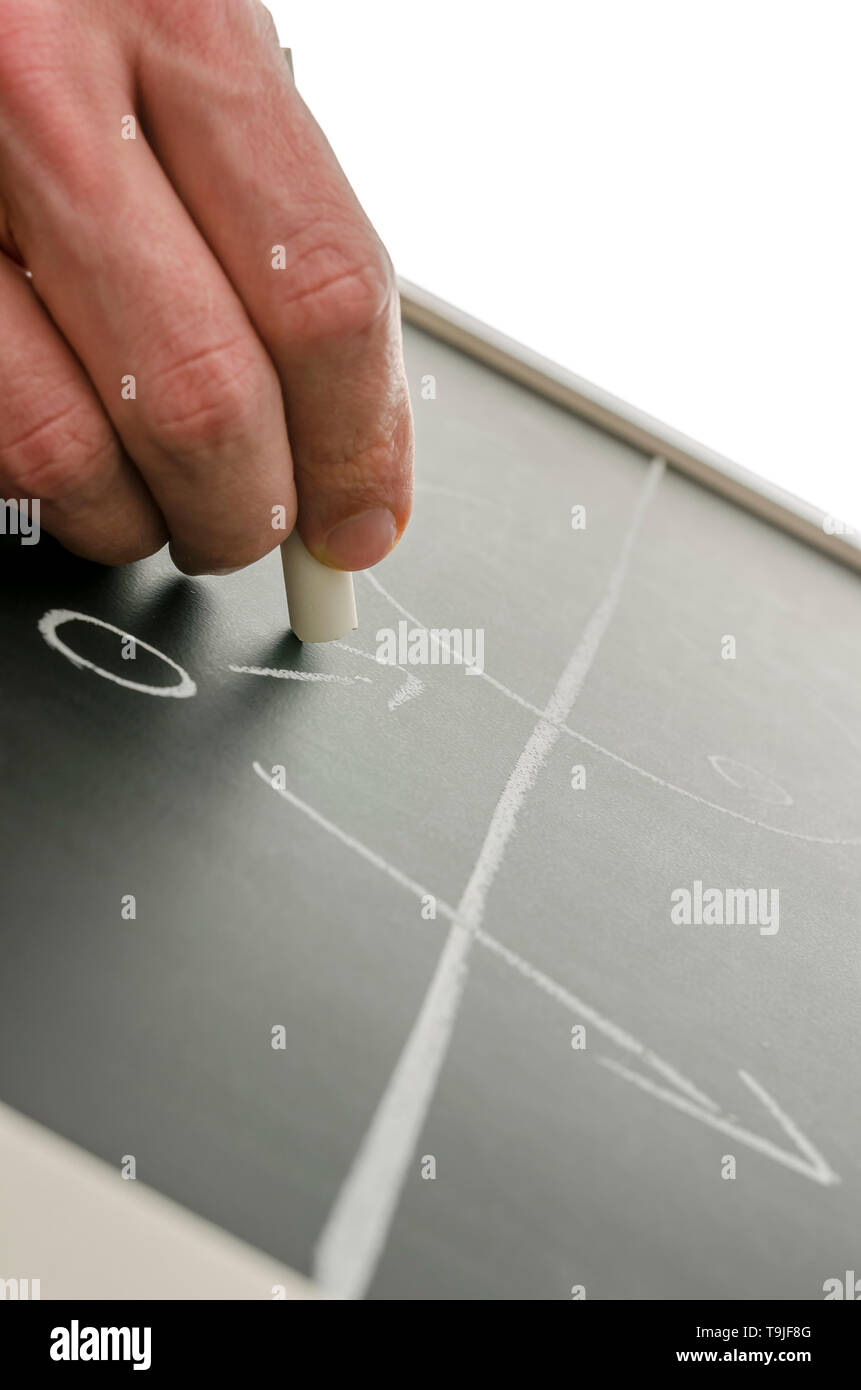 Fussball Spielen Strategie Stockfotos und -bilder Kaufen - Alamy
