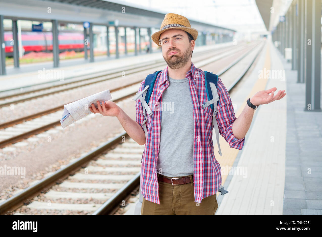 Verpassen Sie Den Zug Stockfotos und -bilder Kaufen - Alamy