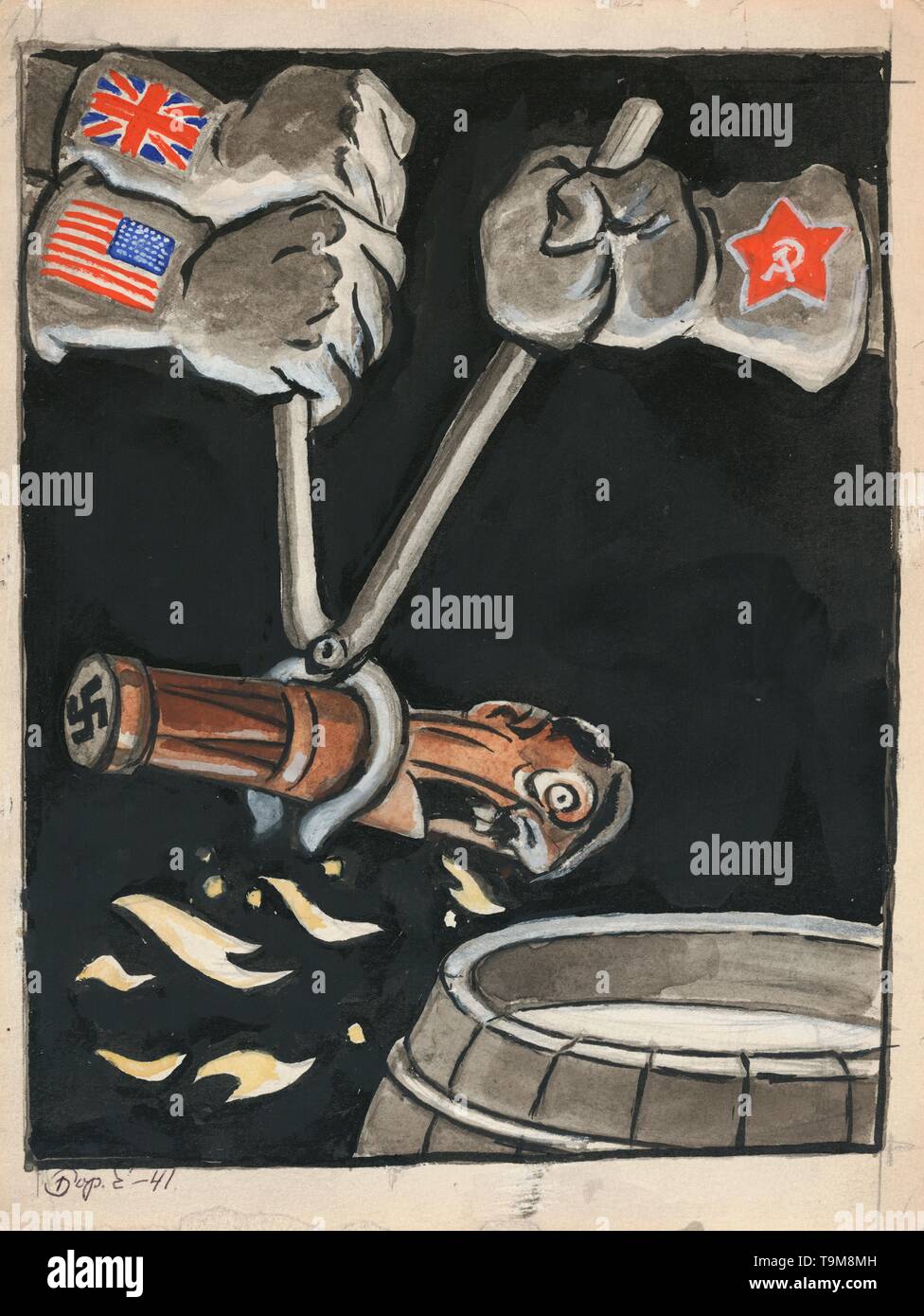 Satire auf adolf hitler und die nazis -Fotos und -Bildmaterial in hoher ...