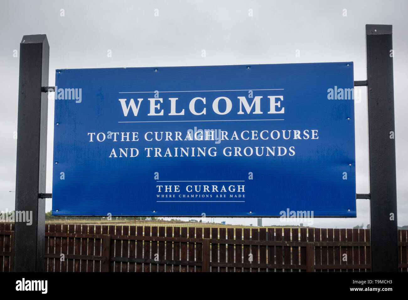 Willkommen auf der curragh rennbahn -Fotos und -Bildmaterial in hoher ...