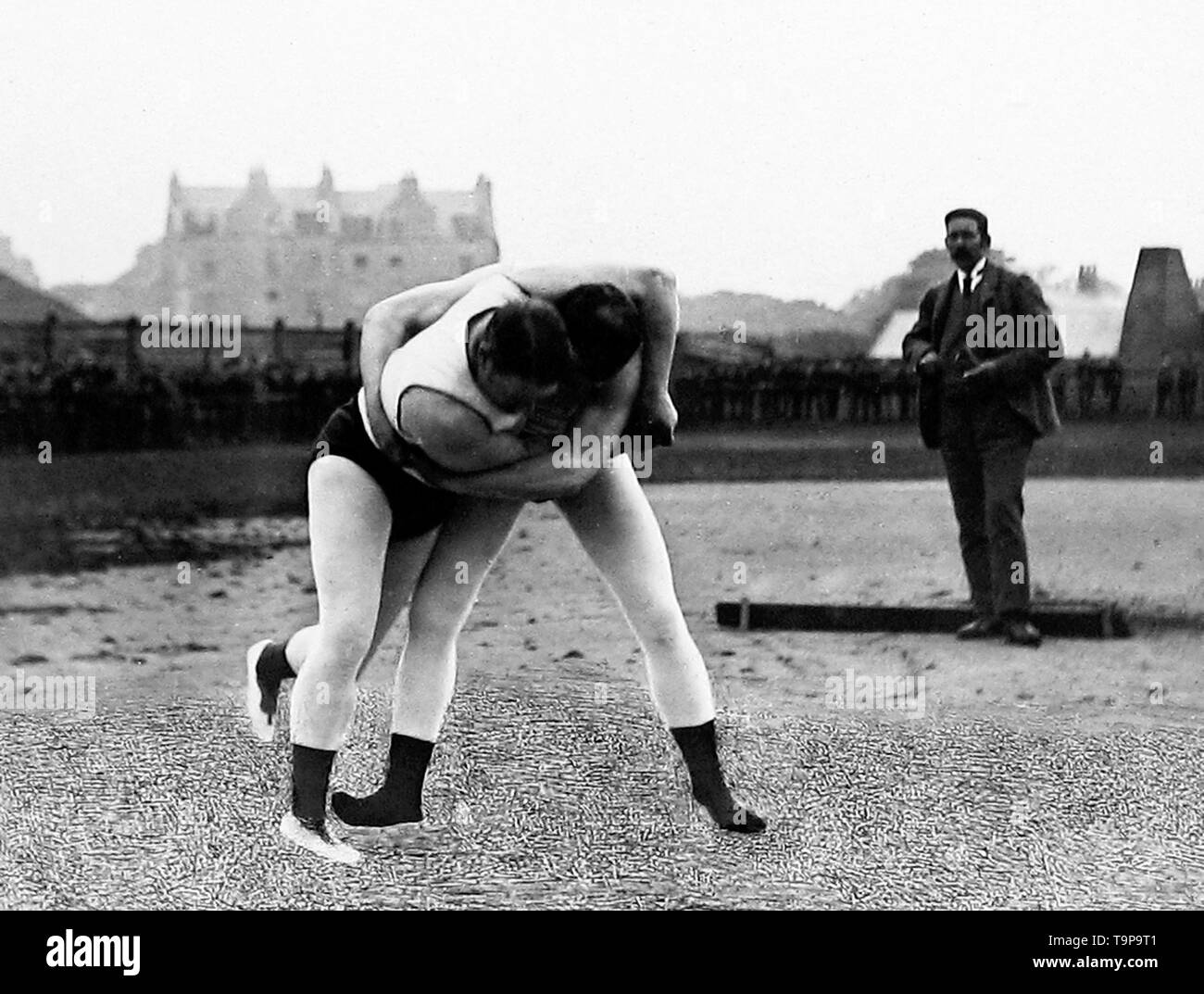 Vintage wrestling -Fotos und -Bildmaterial in hoher Auflösung – Alamy