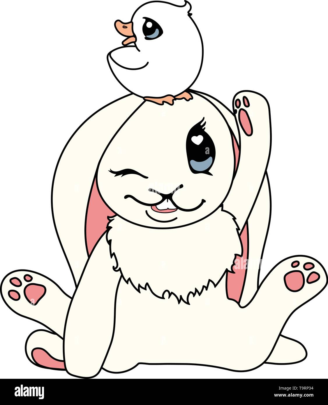 Duck cartoon Stock-Vektorgrafiken kaufen - Alamy