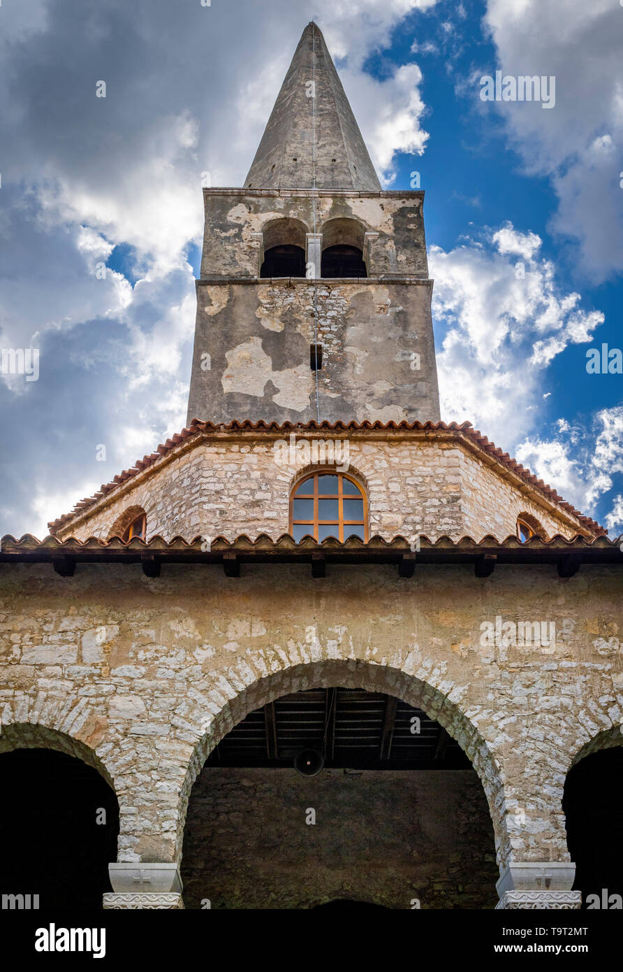 Euphrasius Basilika, UNESCO-Weltkulturerbe, Porec, Istrien, Kroatien ...