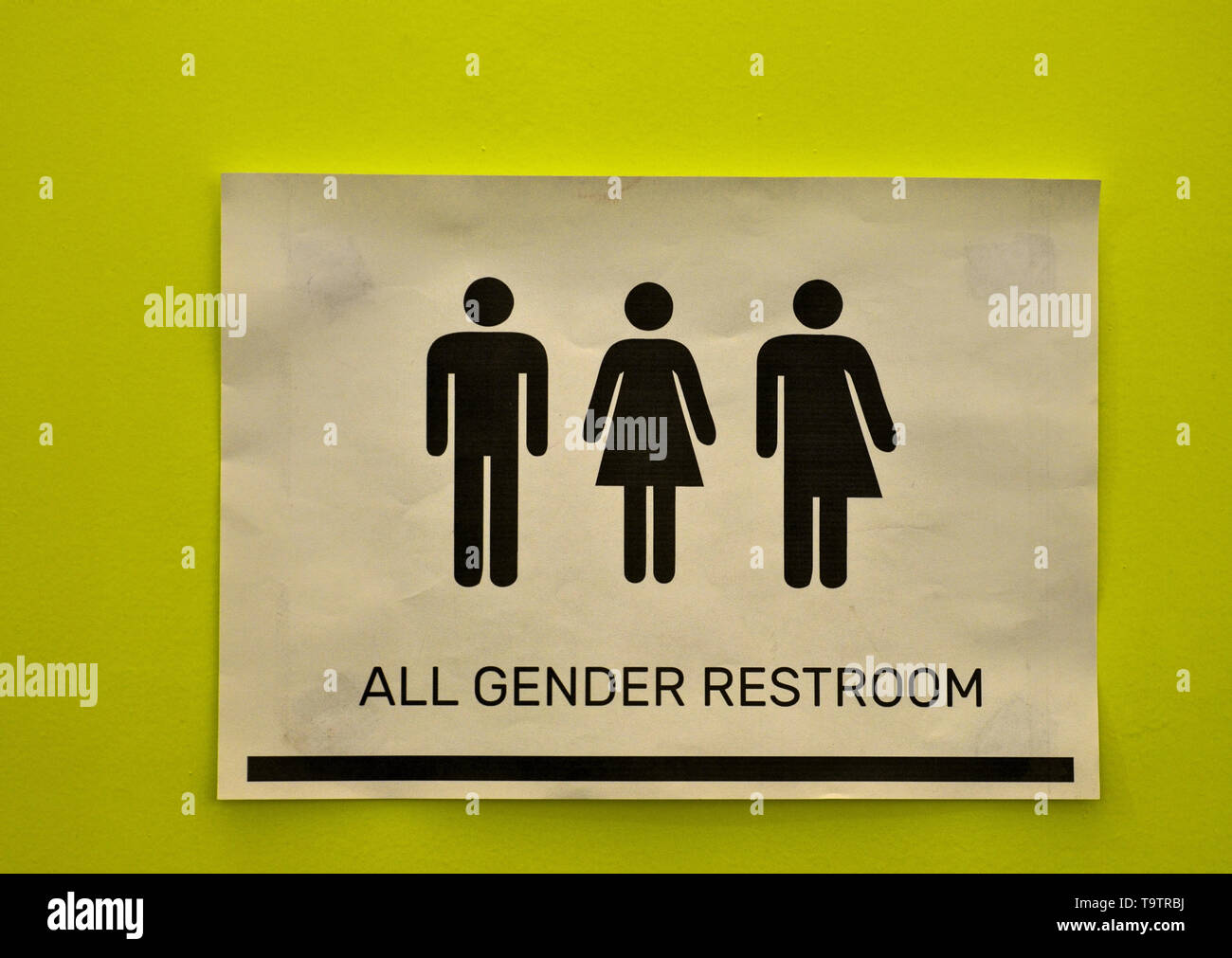 Gender neutral wc -Fotos und -Bildmaterial in hoher Auflösung – Alamy