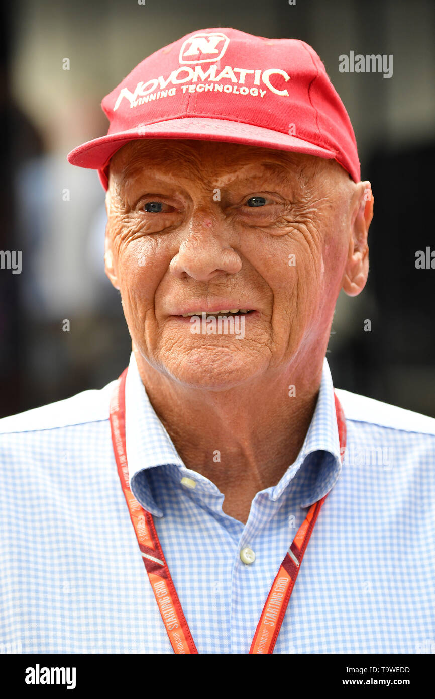 Niki Lauda im Alter von 70 Niki Lauda (AUT), Einzelbild, starb ...