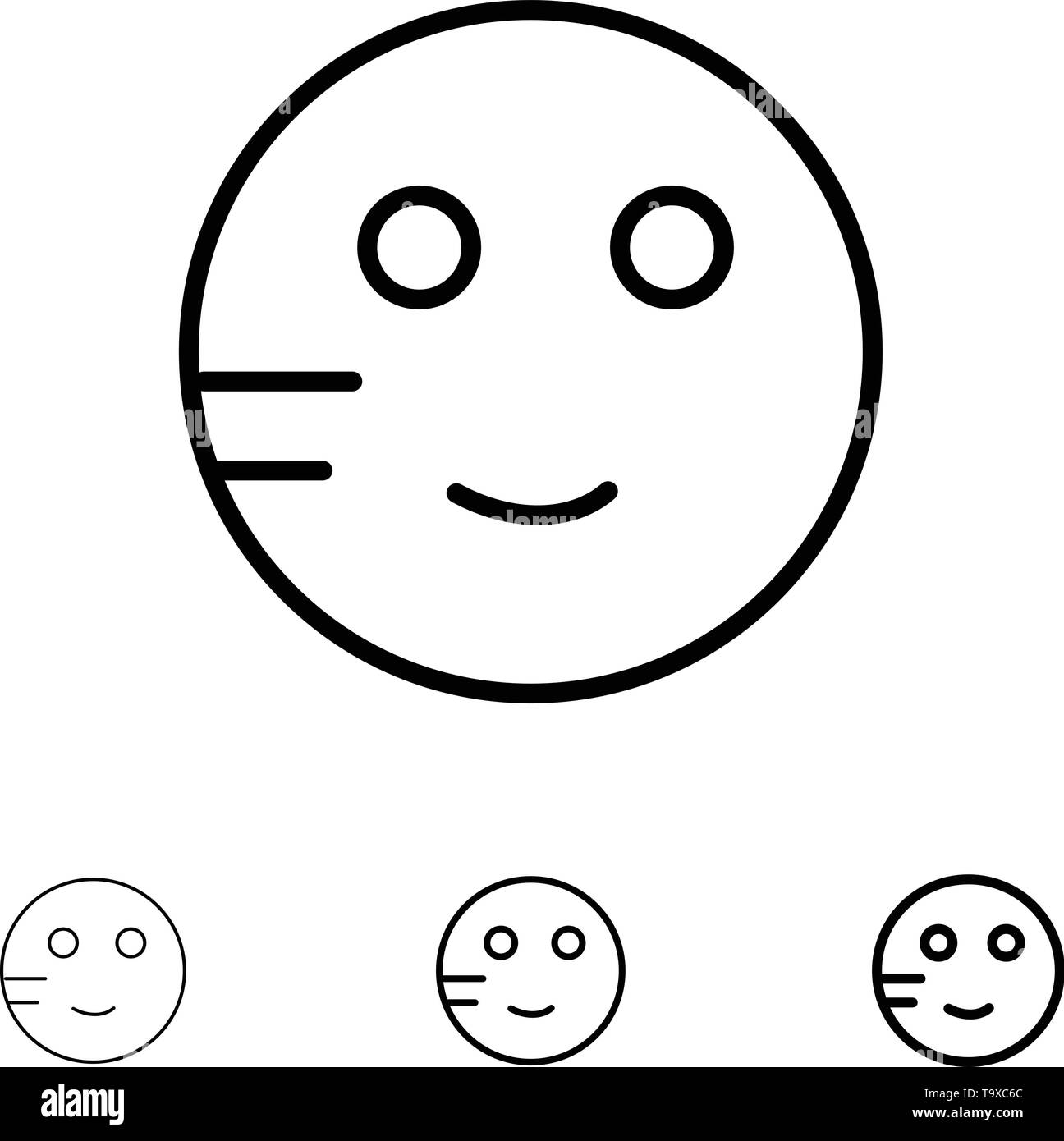 Angry emoticon funny icon Schwarzweiß-Stockfotos und -bilder - Seite 2 ...