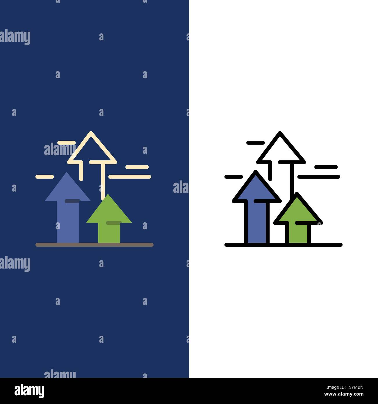Pfeile, Break, Brechen, Vorwärts, Grenzen Symbole. Flach und Online ...